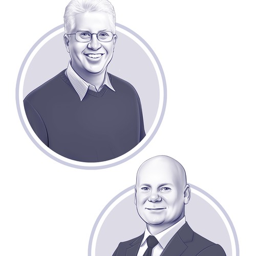 Designs | "Meet Team Members" headshot illustrations for The Motley ...