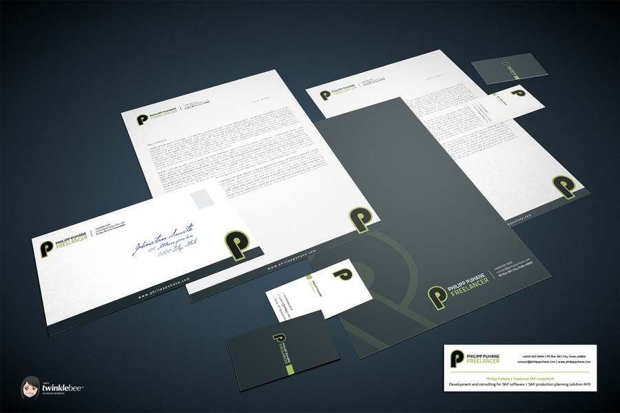Freelance SAP consultant needs design for business card, stationery and ... Freelance SAP consultant needs design for business card, stationery and ...