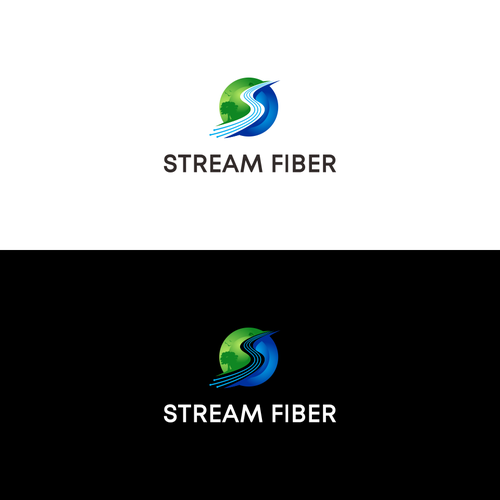 Designs | Stream Fiber Logo | Logo design contest