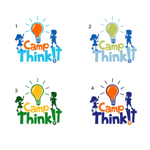 logo for Camp ThinkIt | Logo design contest