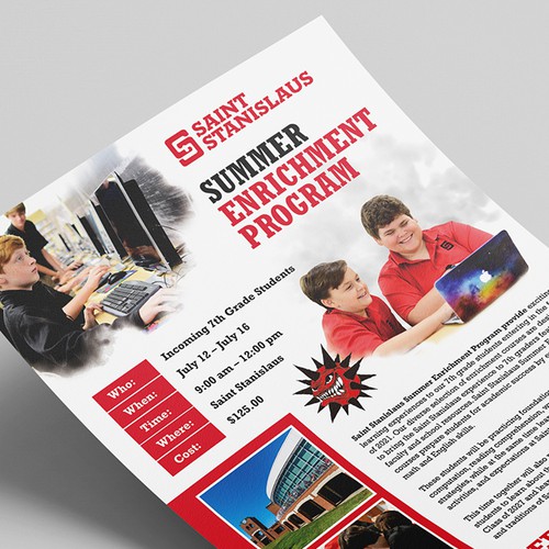 Designs | Brilliant Design of Flyer for Summer Enrichment Program ...