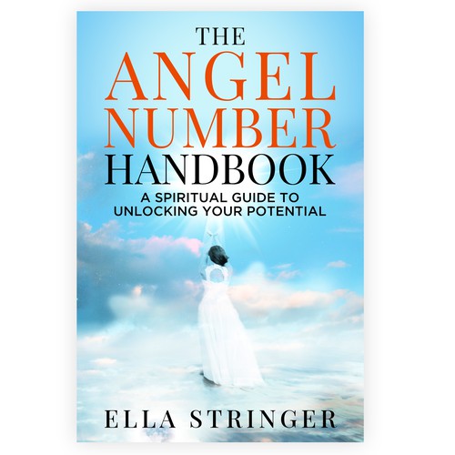 Designs | Ebook cover for book on angel numbers | Book cover contest