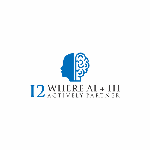 Design logo for product - I2 where AI and HI (human intelligence ...