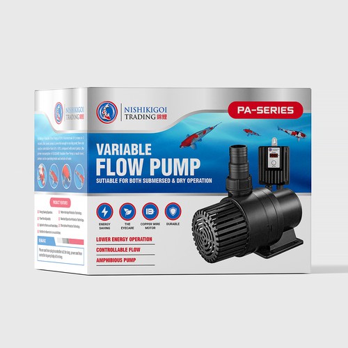 Designs | Water pump design for Ornamental fish ponds | Product ...
