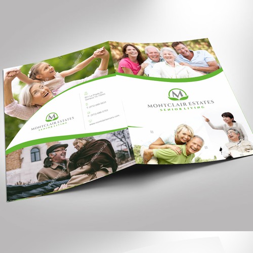 Senior Living Presentation Folder | Postcard, flyer or print contest