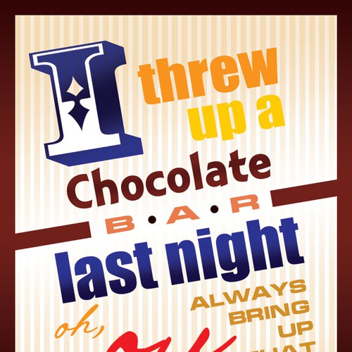 joke poster | Postcard, flyer or print contest