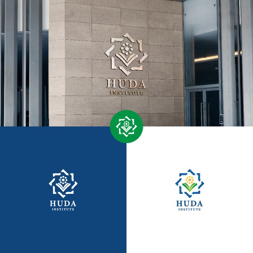 HUDA Institute | Logo & brand identity pack contest