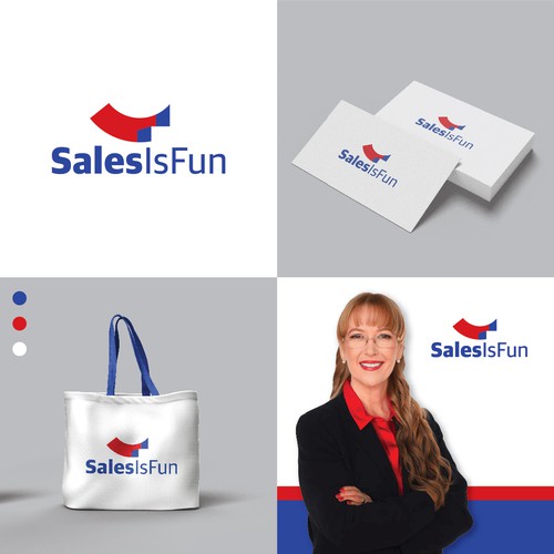 Designs | Rebranding for Sales Is Fun, a unique and refreshing take on ...