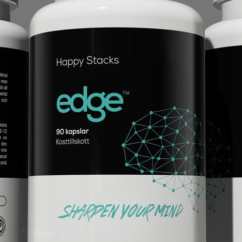 Modern, elegant, minimalistic, monochromatic packaging design for Edge ...