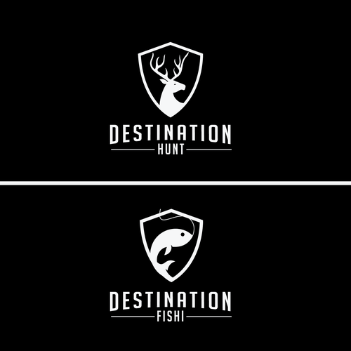 HUNT/FISH Youtube Channel Logos | Logo design contest