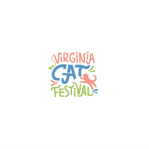 Designs | playful cat festival logo | Logo design contest