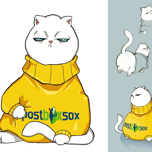 We need a CAT! please help us elaborate/redesign our cat character ...