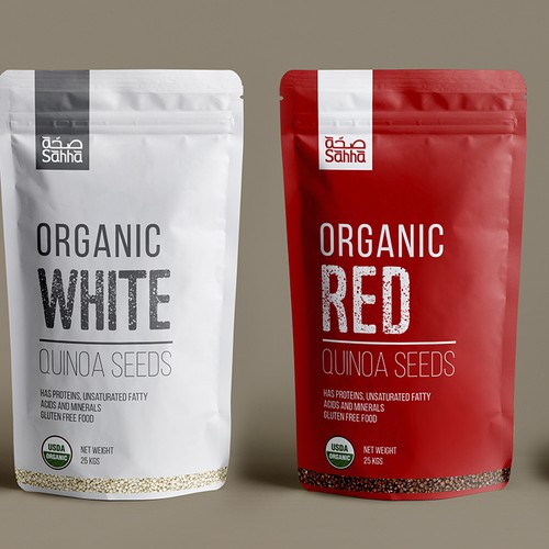 Designs | Elegant Quinoa Packaging Design | Product packaging contest