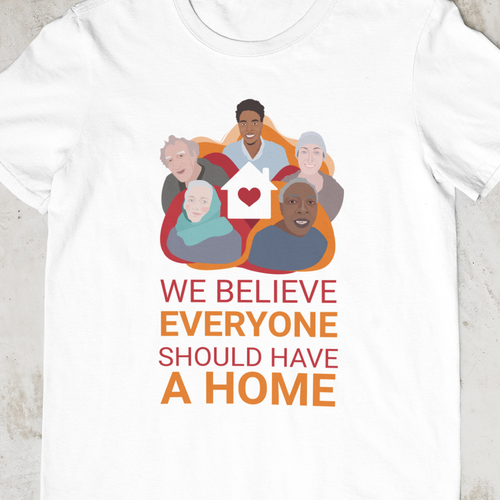 Designs | Creative T-shirt Design for Nonprofit Working to End ...