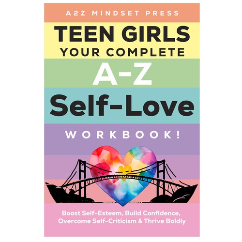 Designs | Cool and modern book cover for Teen Girls workbook on Self ...