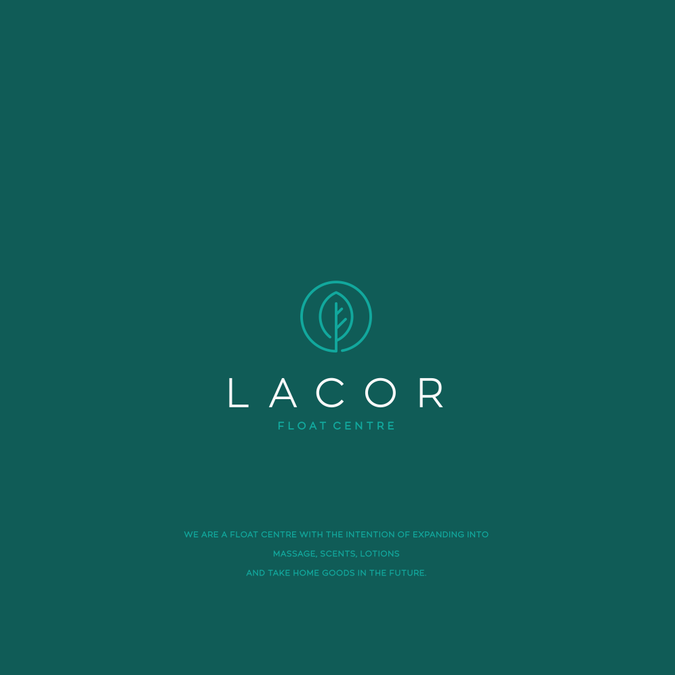 Design an organic and simple logo for Lacor Float Centre | Logo design ...