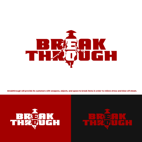 Create a smashing logo for Breakthrough, the worlds best Rage Room ...