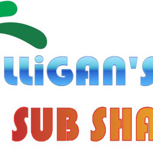 logo for GiLLiGAN'S SUB SHACK | Logo design contest