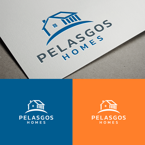 Create a modern concept logo for a steel frame construction company ...