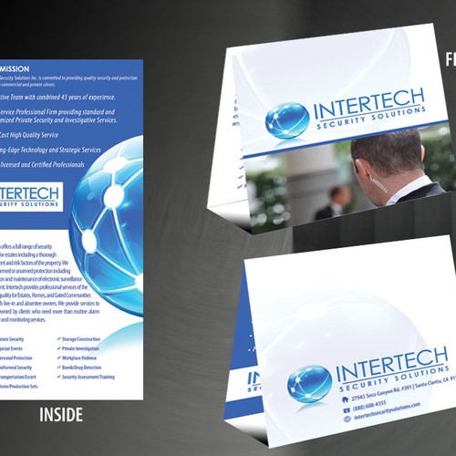 Intertech Security Solutions needs a new postcard or flyer | Postcard ...