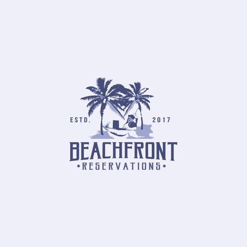 Design a "BeachFront Reservations" Logo for older, recreational vehicle ...