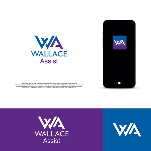 Designs | "Wallace Assist" APP LOGO!!! | Logo design contest