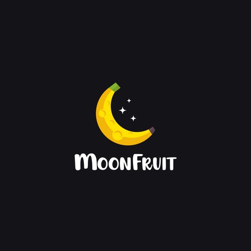 Designs | Need a fun logo for a brand called "MoonFruit" | Logo design ...