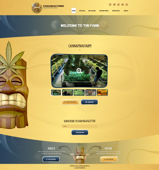 Legal Marijuana Needs Fresh Website! | Web page design contest