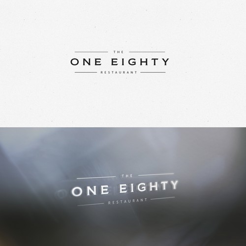 Upscale Restaurant Logo Needed for The One Eighty. Blend of modern ...