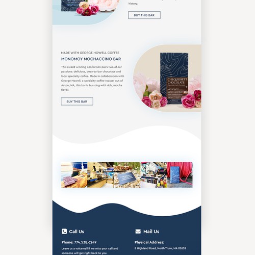 Designs | Design a nautical email template for a craft chocolate ...