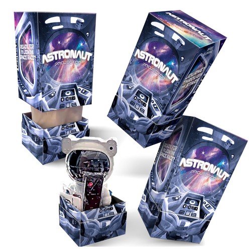 Designs | An awesome box design for our Astronaut Projector, a product ...