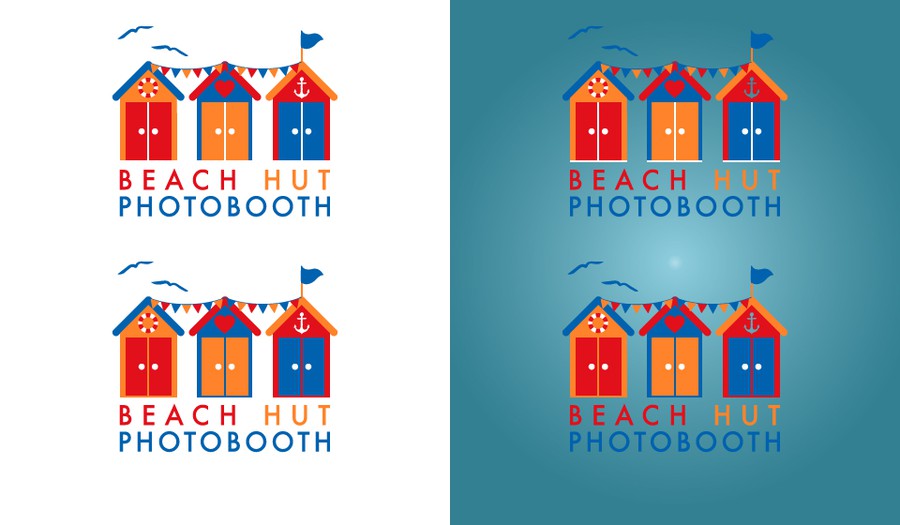 Beach Hut Booths needs a new identity. | Logo design contest