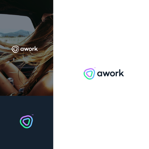 Designs | New logo for AI-based productivity software "awork" | Logo ...