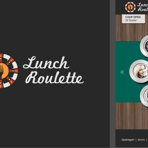 Lunch Roulette needs a new logo | Logo design contest