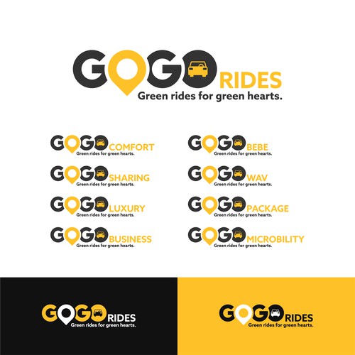 Designs | Go Go Rides Logo(s) | Logo design contest