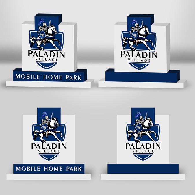 Entrance sign for Mobile Home Park based on Age of Empires II | Signage ...