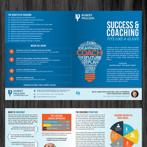 Life Coach Needs a BROCHURE (Fun Project) | Brochure contest