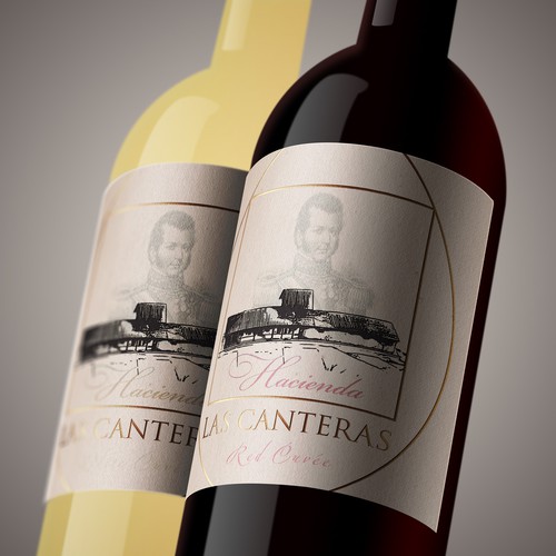 Wine labels inspired in Independence of Chile | Product label contest
