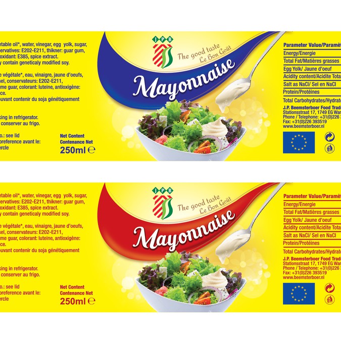 A new brand for Mayonnaise in West Africa! | Product label contest