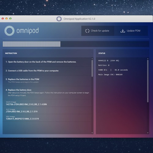 Medical Device Software Upgrade Program User Interface | Other web or ...
