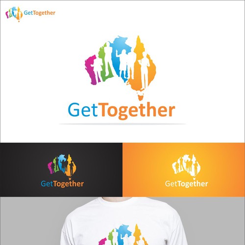 Social, friendship club needs a modern logo - "get togethers" | Logo ...