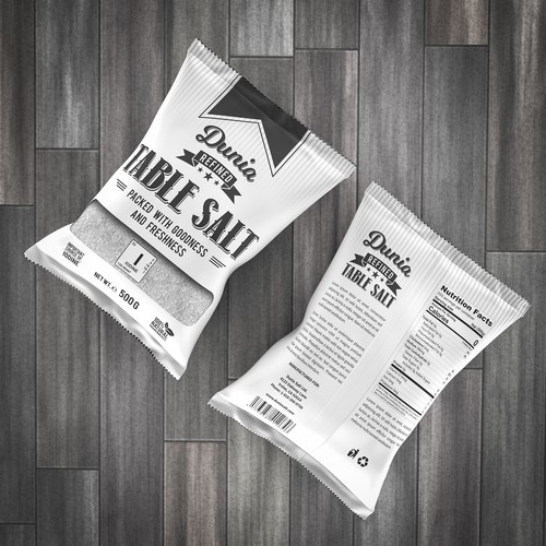 Designs | Newcomer in refined table salt business, need fresh design to ...