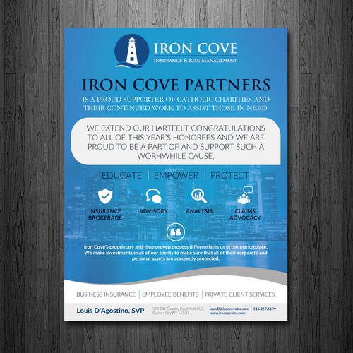 Journal Ads | Postcard, flyer or print contest