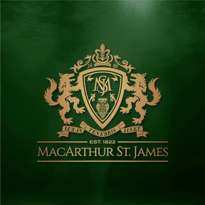 Create a sophisticated, elegant, stately logo for a luxury holiday ...