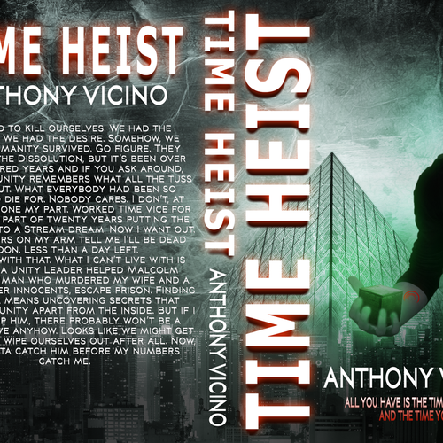 Create a Stunning Sci-Fi Cover for Time Heist! | Book cover contest