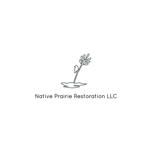Create a visually appealing, organic logo for our native prairie ...