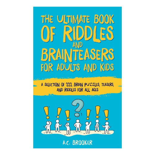 Designs | Design an eye catching cover for a book on riddles and brain ...