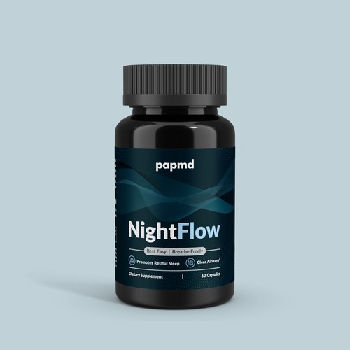 Design the ultimate label for pap md's nightflow: a cpap user's dream ...