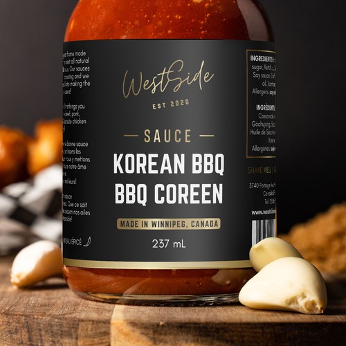 Designs | Westside Craft Sauces Label Design | Product label contest