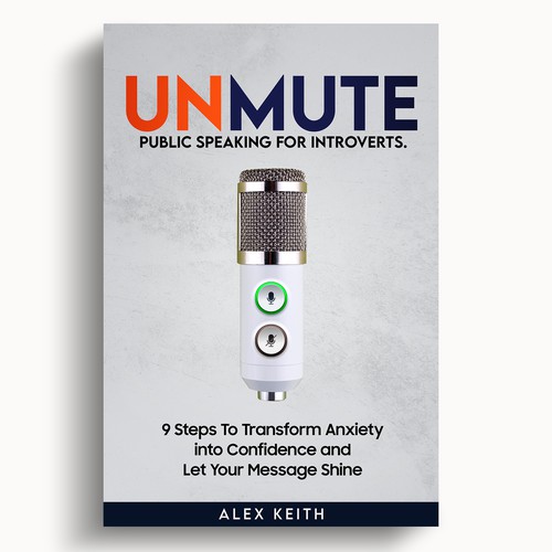 Designs | Improve Public Speaking for Introverts | Book cover contest